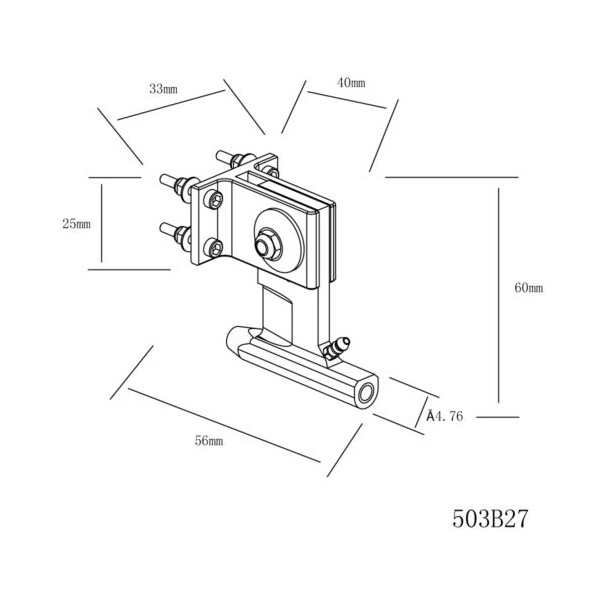 Adjustable T Strut for 3/16 4.76mm Shaft | Struts & Stingers | RC ...